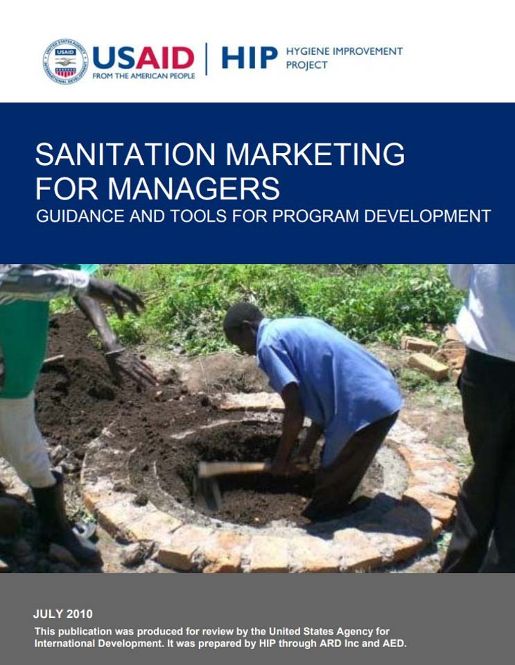 Sanitation marketing for managers: Guidance and tools for program ...